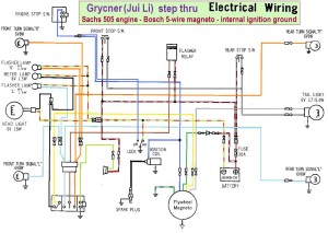 Wiring Diagrams « Myrons Mopeds