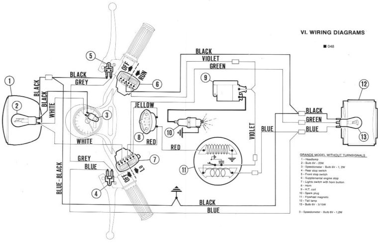 Vespa (Piaggio) Electrical Service « Myrons Mopeds