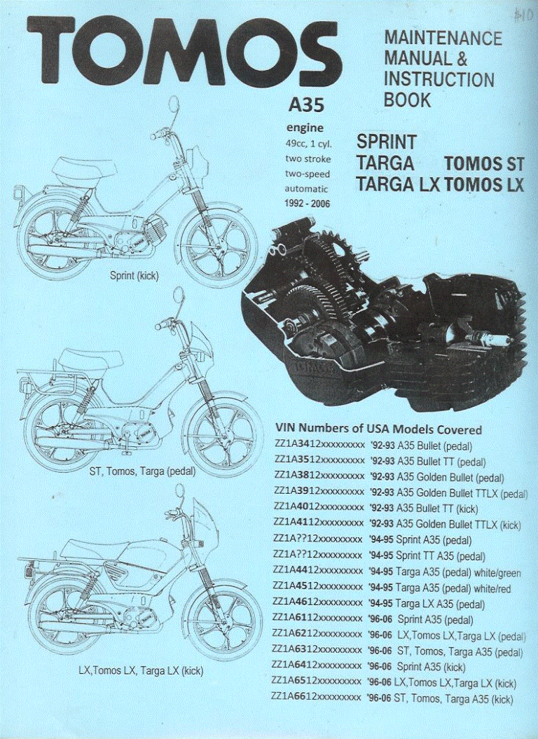 Manuals « Myrons Mopeds