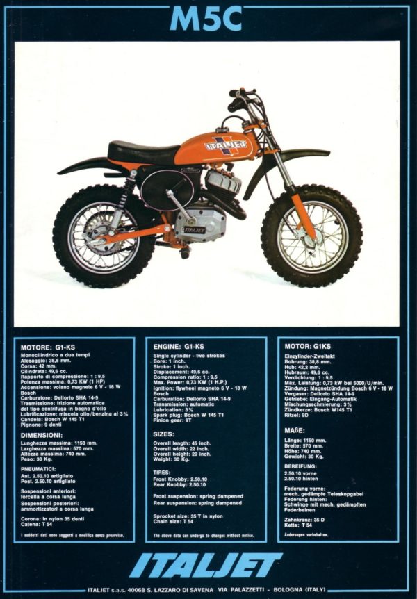 Italjet and Indian « Myrons Mopeds