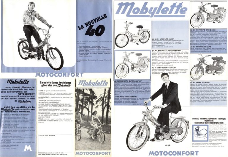 Motobecane Models « Myrons Mopeds