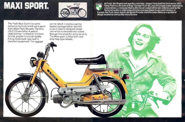 Puch US Models « Myrons Mopeds