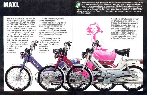 Puch US Models « Myrons Mopeds