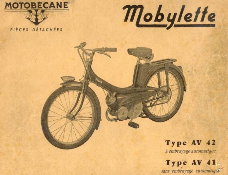 Motobecane Models « Myrons Mopeds