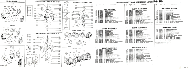 Minarelli P4, P4S, P4V, P4E, P4A « Myrons Mopeds
