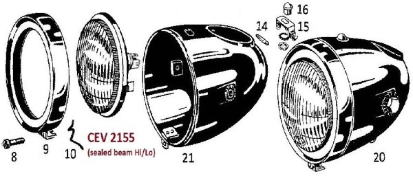 Headlights « Myrons Mopeds