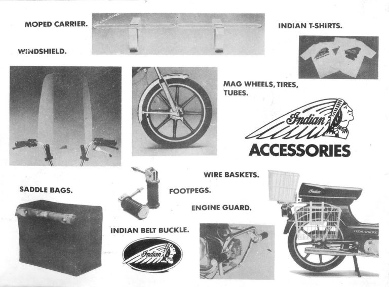 Indian Owners Manual « Myrons Mopeds