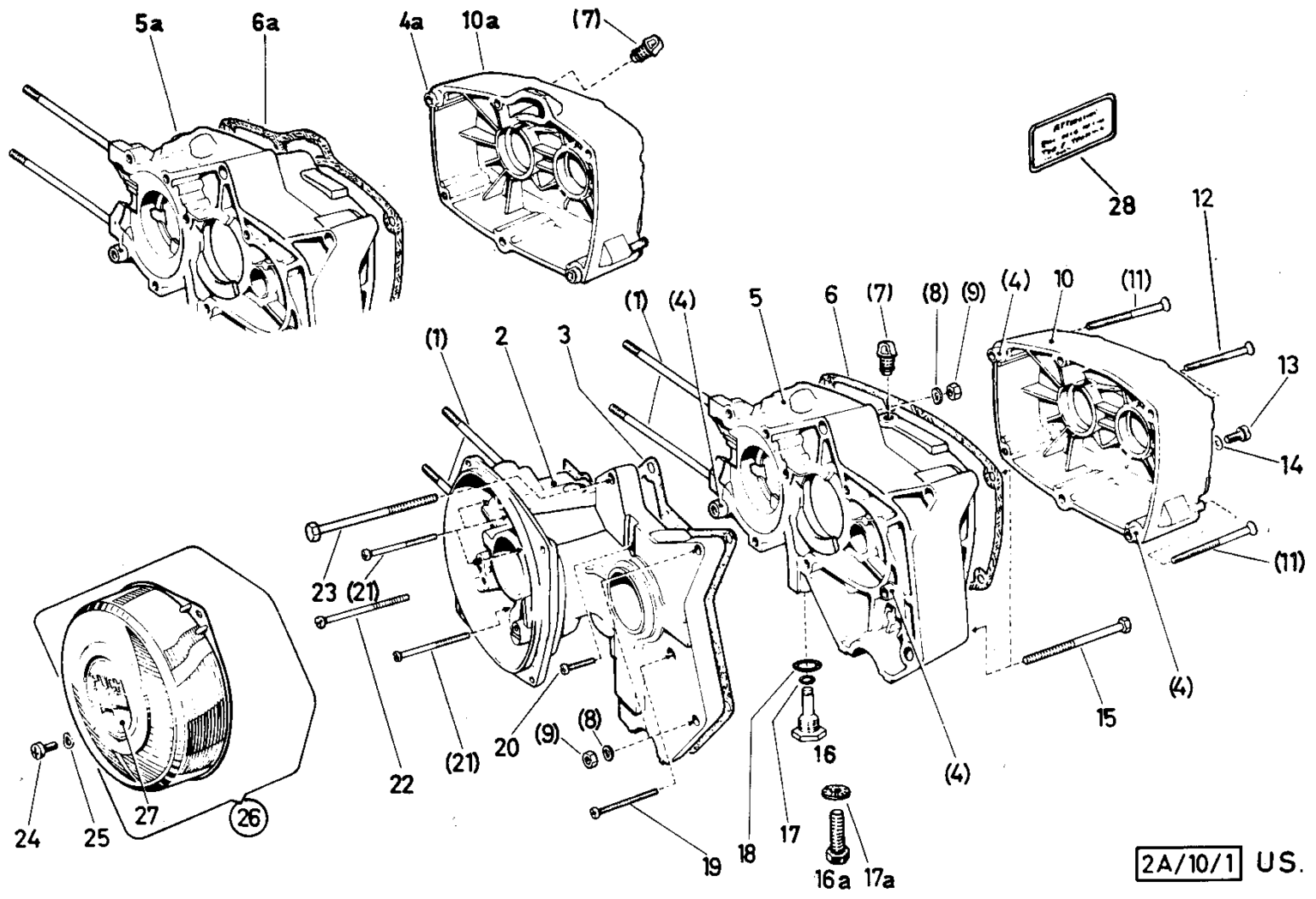 Puch ZA50 Engine Parts « Myrons Mopeds