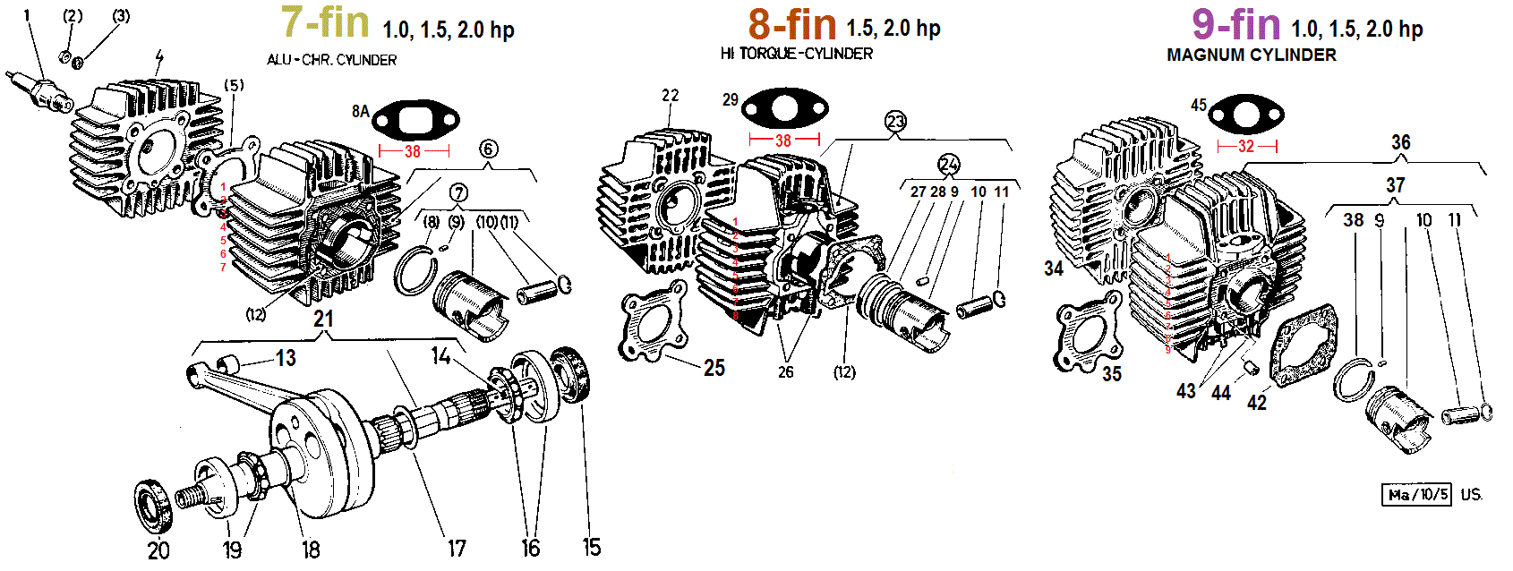 Parts « Myrons Mopeds