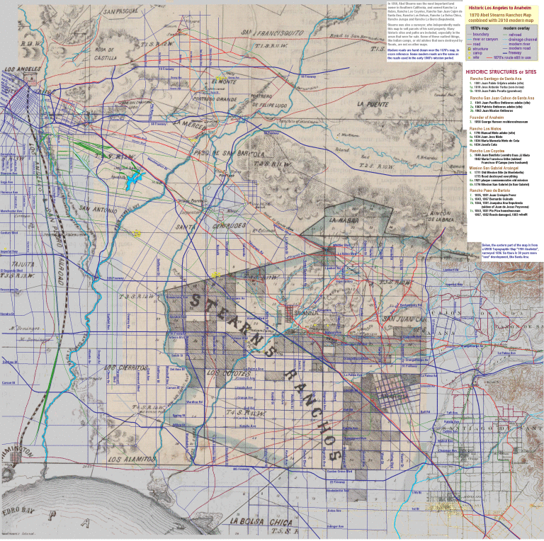 History of L.A. to Anaheim Roads « Myrons Mopeds