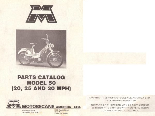 Motobecane Controls « Myrons Mopeds