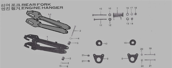 Trac Parts « Myrons Mopeds