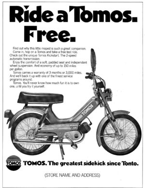 Tomos Models « Myrons Mopeds