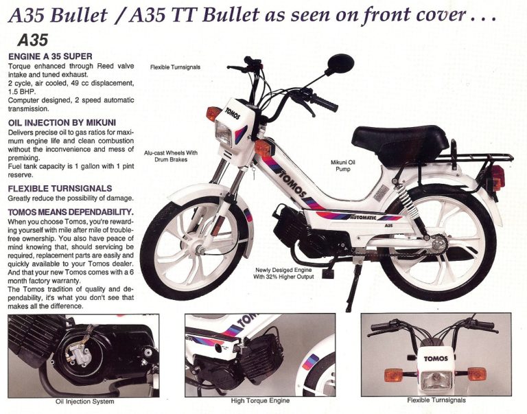 Tomos Models « Myrons Mopeds