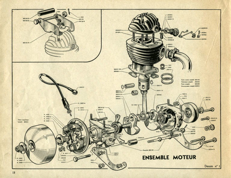Motobecane Mobylette Engines « Myrons Mopeds