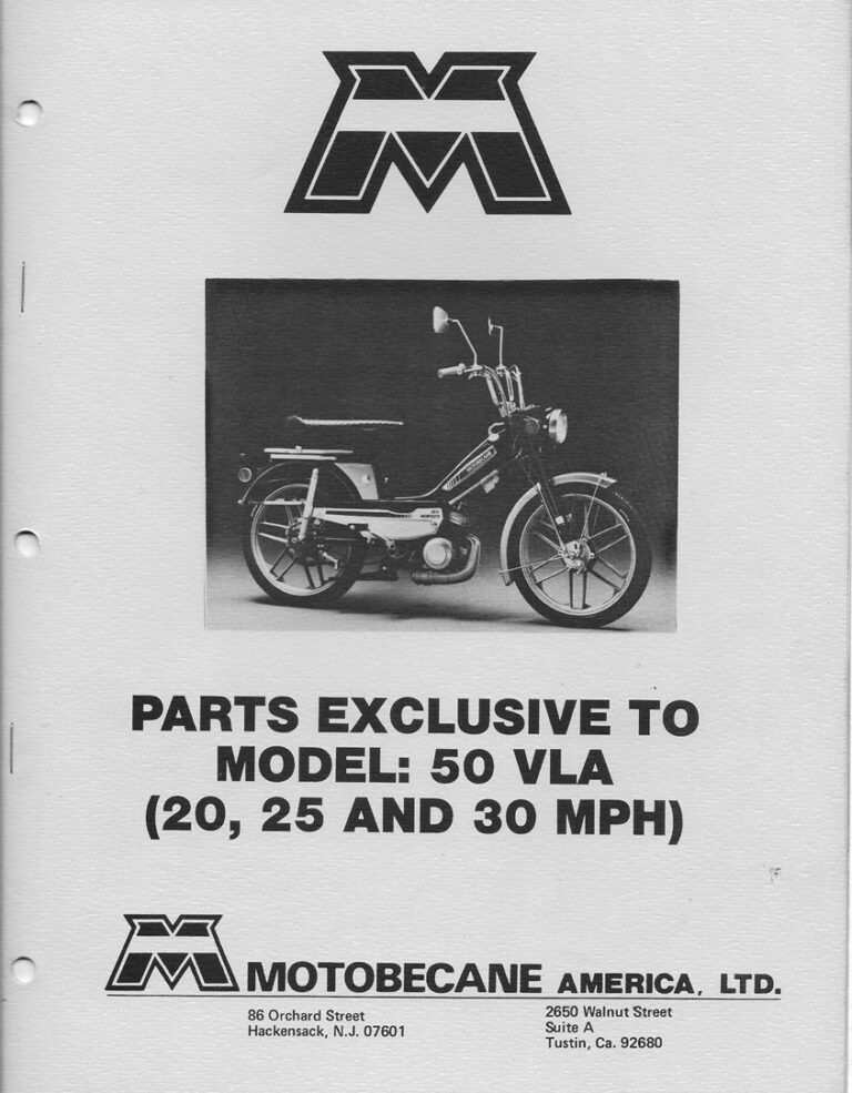 Motobecane Parts « Myrons Mopeds