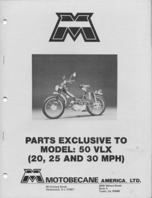 Motobecane Parts « Myrons Mopeds