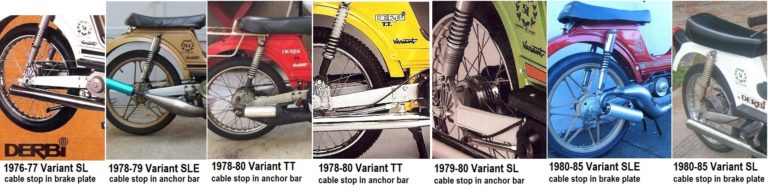 Derbi Variant Frame Parts « Myrons Mopeds