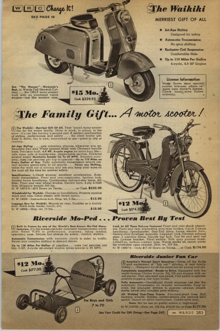 Wards Riverside Parts « Myrons Mopeds