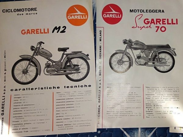 Garelli Models 1947-1979 « Myrons Mopeds