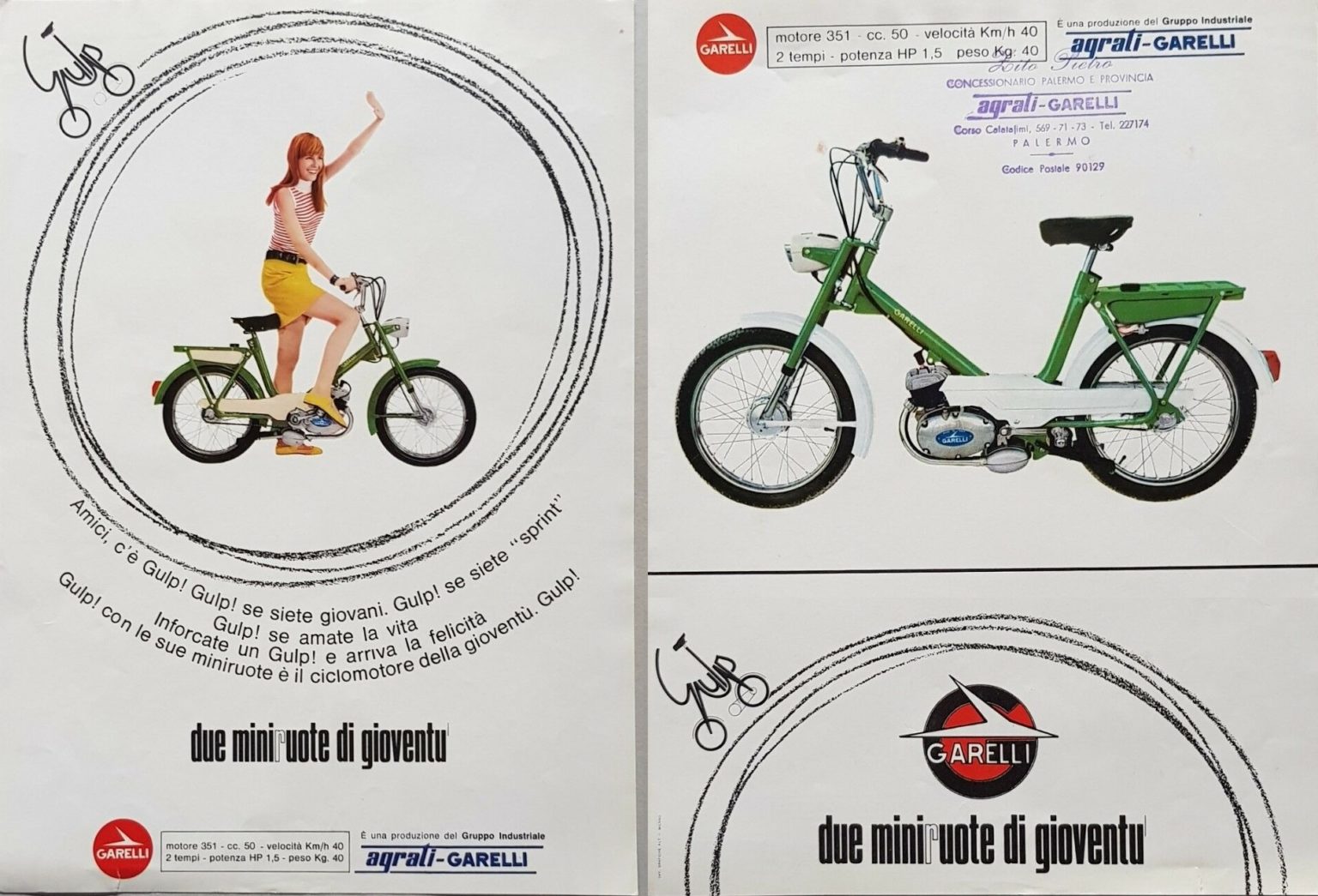 Garelli Models 1947-1979 « Myrons Mopeds