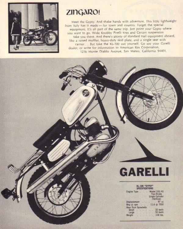 Garelli Models 1947-1979 « Myrons Mopeds