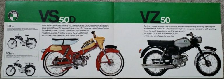 Puch Models « Myrons Mopeds