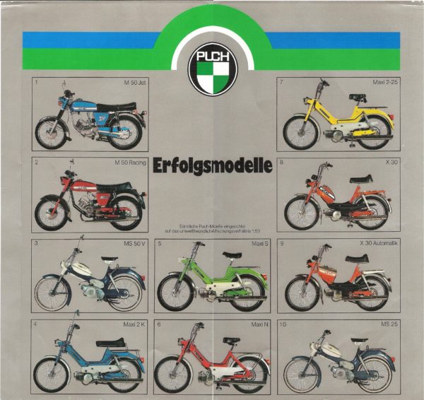 Puch Models « Myrons Mopeds