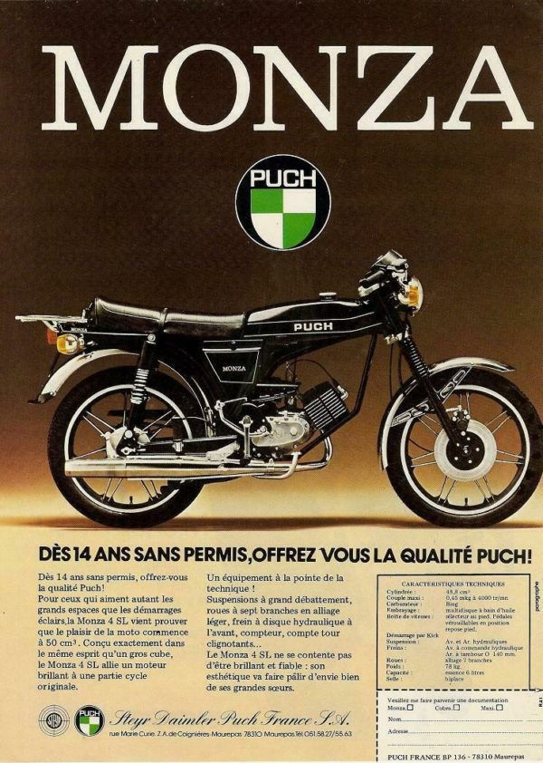 Puch Models « Myrons Mopeds