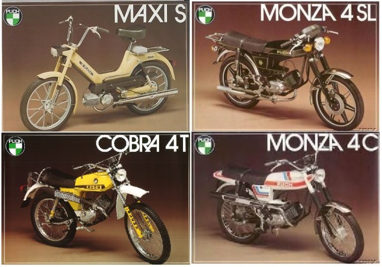 Puch Models « Myrons Mopeds