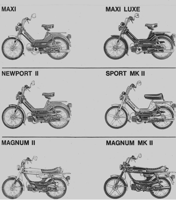 Puch US Models « Myrons Mopeds