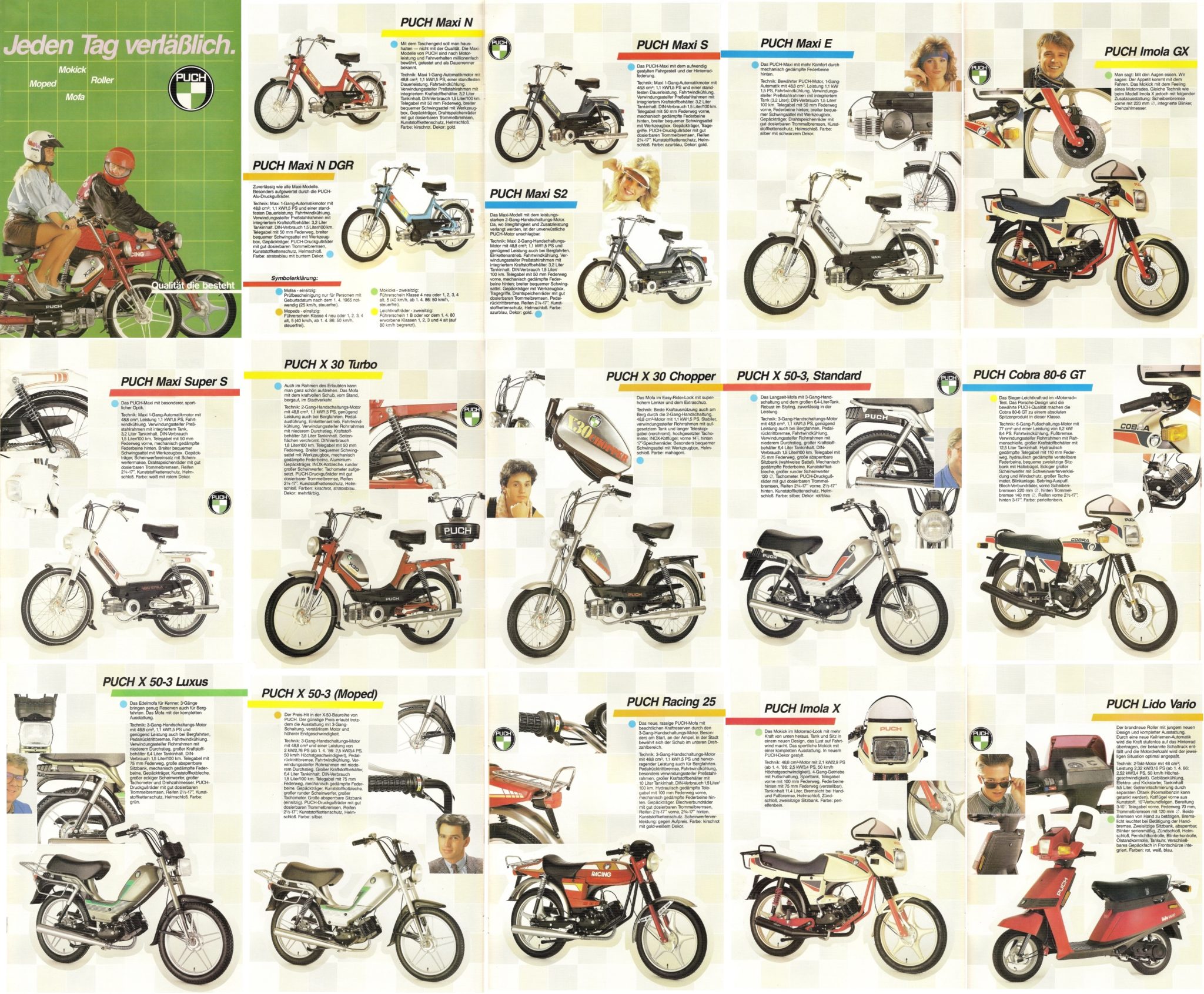 Puch Models « Myrons Mopeds