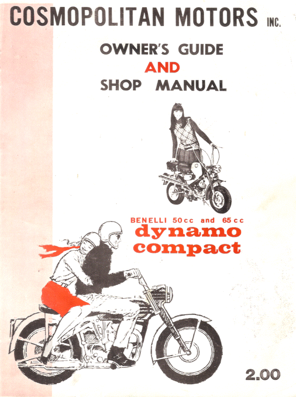 Benelli Dynamo Service Manual « Myrons Mopeds