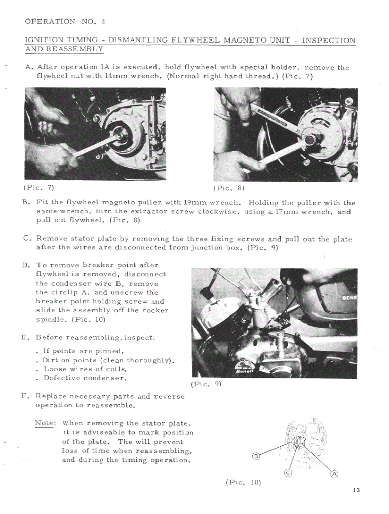Benelli Dynamo Service Manual « Myrons Mopeds