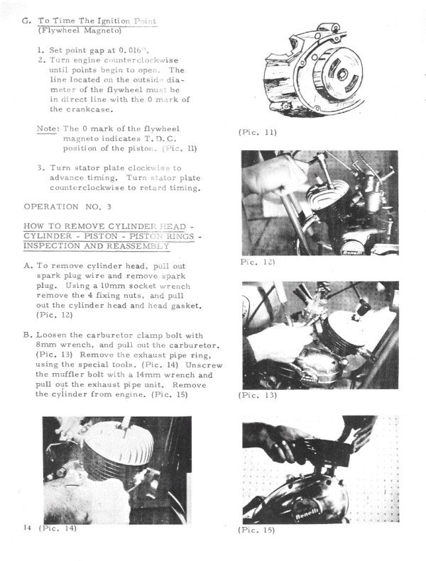 Benelli Dynamo Service Manual « Myrons Mopeds