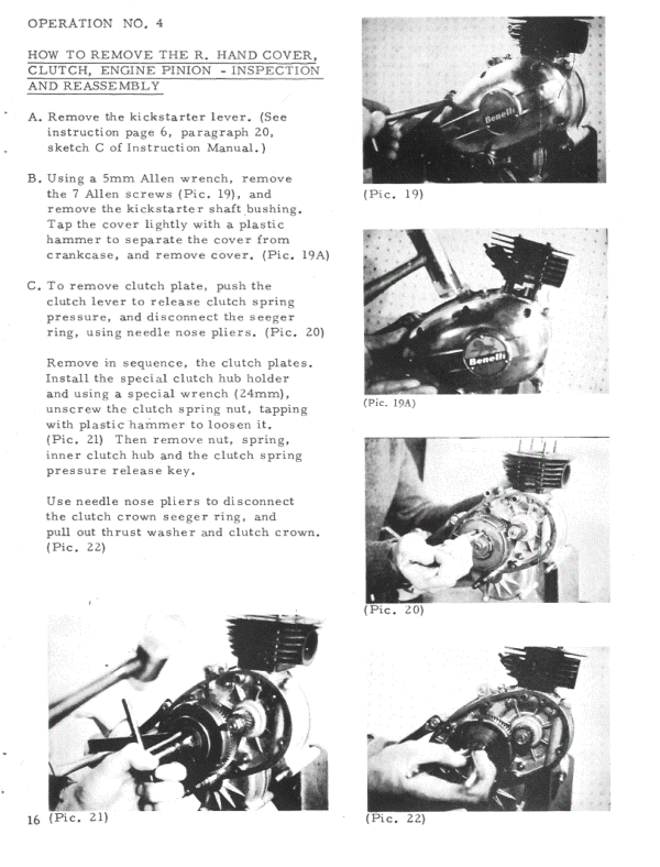 Benelli Dynamo Service Manual « Myrons Mopeds