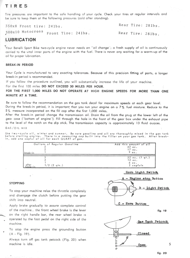 Benelli Dynamo Service Manual « Myrons Mopeds