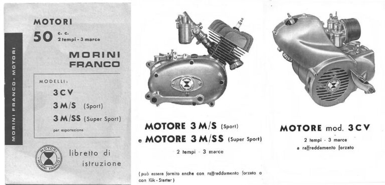 Franco Morini Identification 1954 to 1968 « Myrons Mopeds