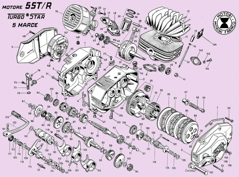 Franco Morini Identification 1968 to 2005 « Myrons Mopeds